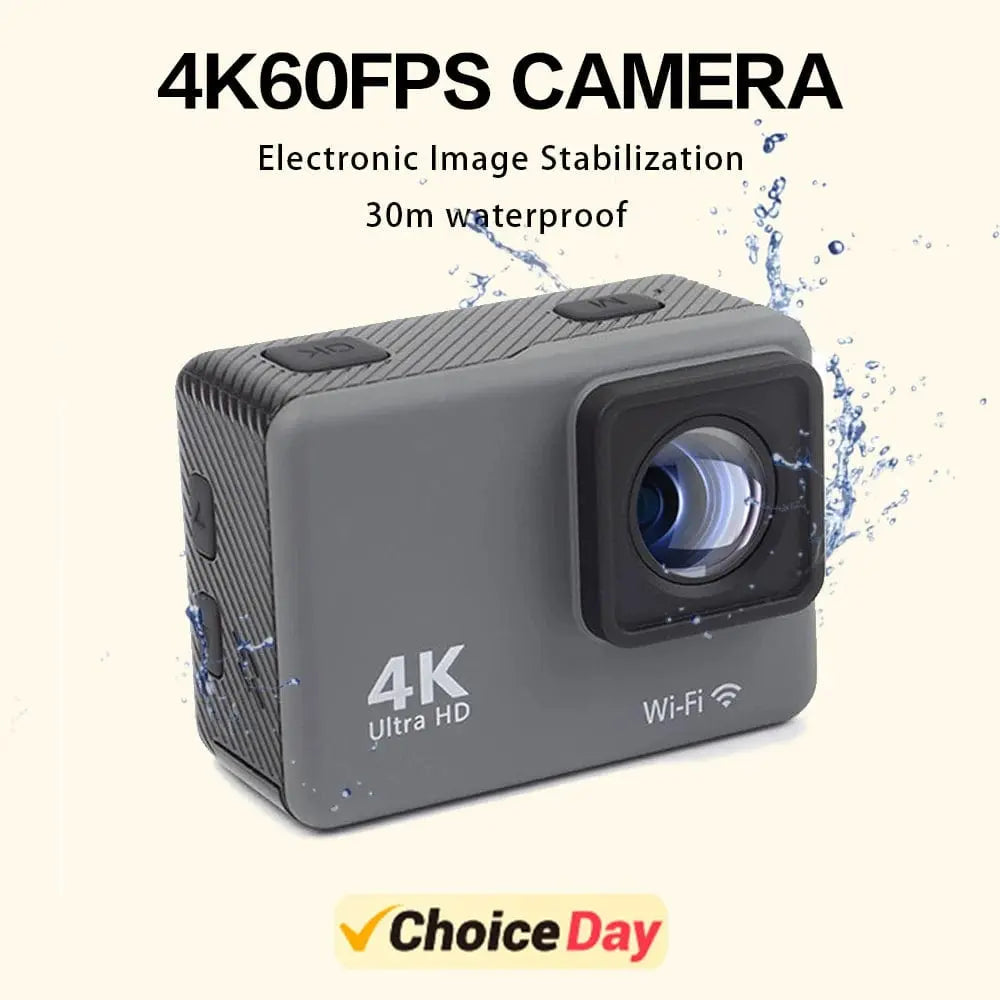 Caméra 4K Ultra HD Étanche avec Grand Angle | Le Cadre Magique